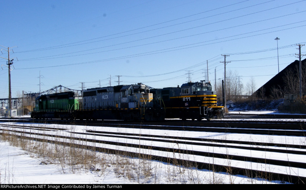 BRC 211, & HLCX 6227